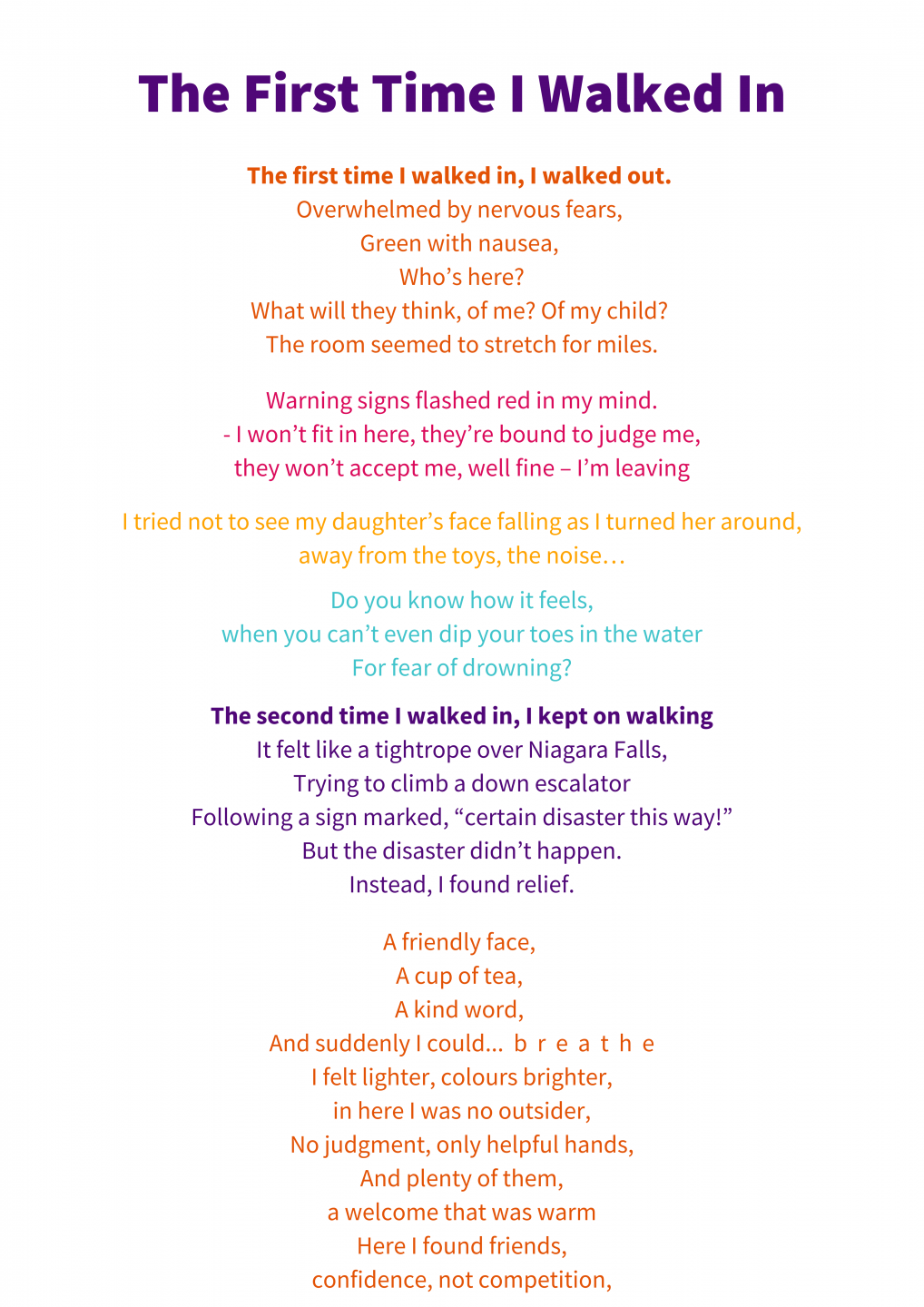 Navigating the Motherhood Maze: First Time I Walked In (poem) - Home ...